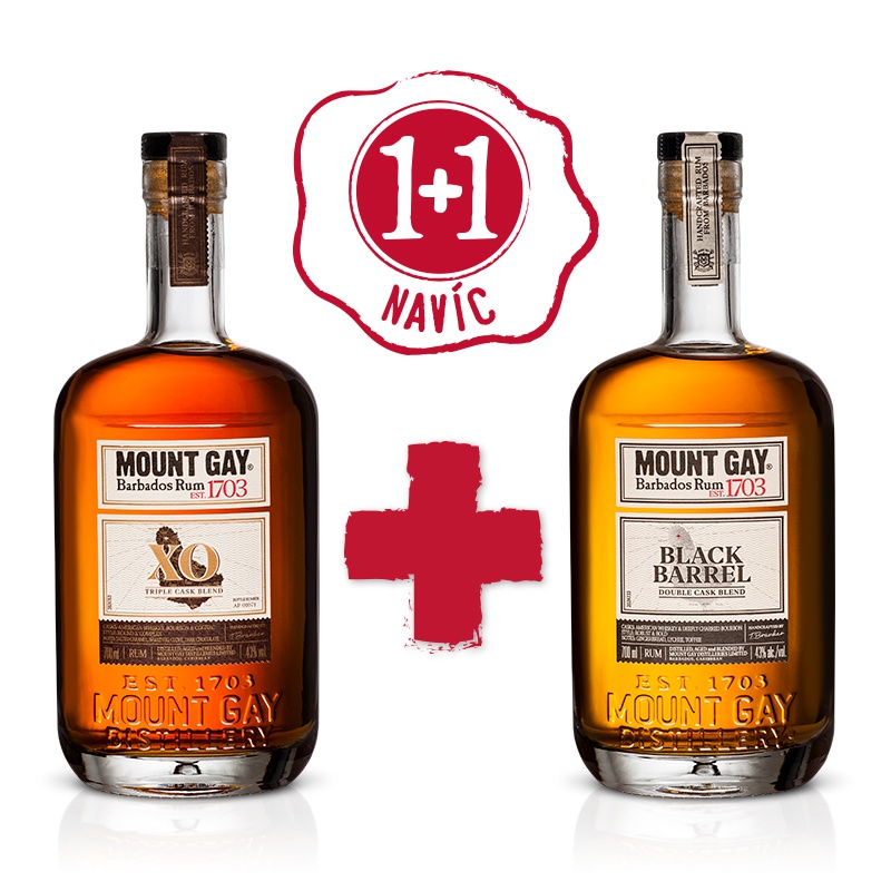 Rum Mount Gay XO Extra Old 0,7l 43% Akce 1+1 | Bottles and Stories